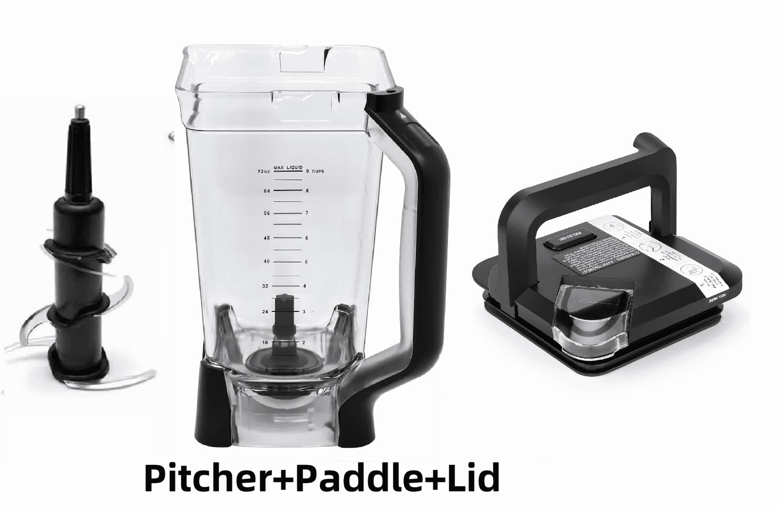 Replacement Blender 6-Blade & Locking Lid & Pitcher 72 oz XL Compatible ...