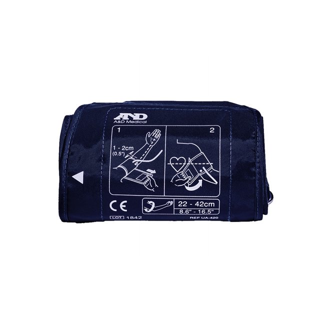 Replacement Blood Pressure Monitor Upper Arm Cuff, Wide Range: fits ...