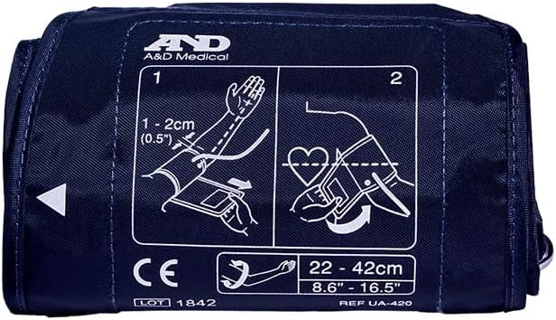 A&D Medical Wide-Range Upper Arm Blood Pressure Monitor Replacement ...