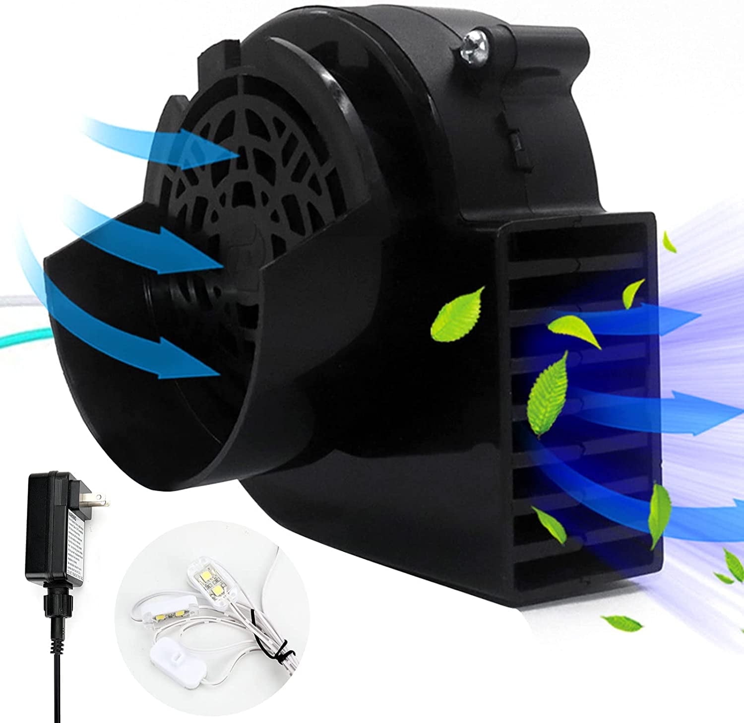 Replacement Blower Fan, Air Blower for Inflatables 12V 1.0A Air Fan ...