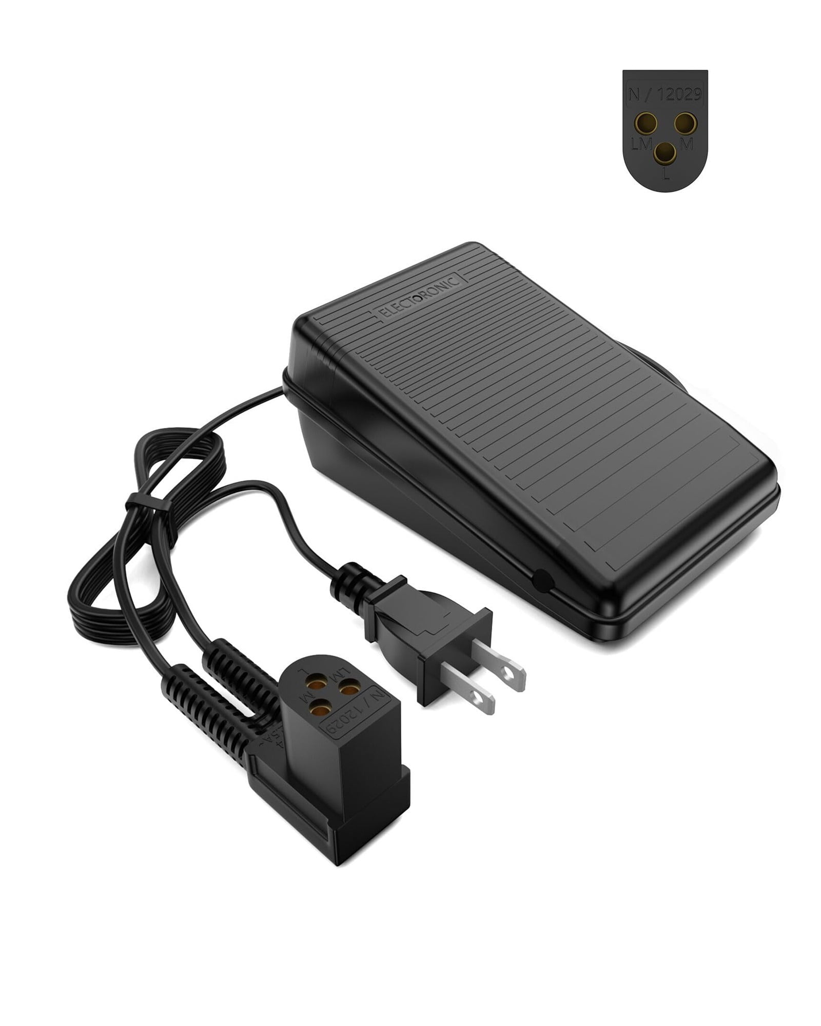 Replacement Brother Sewing Machine Foot Pedal and Power Cord Compatible ...