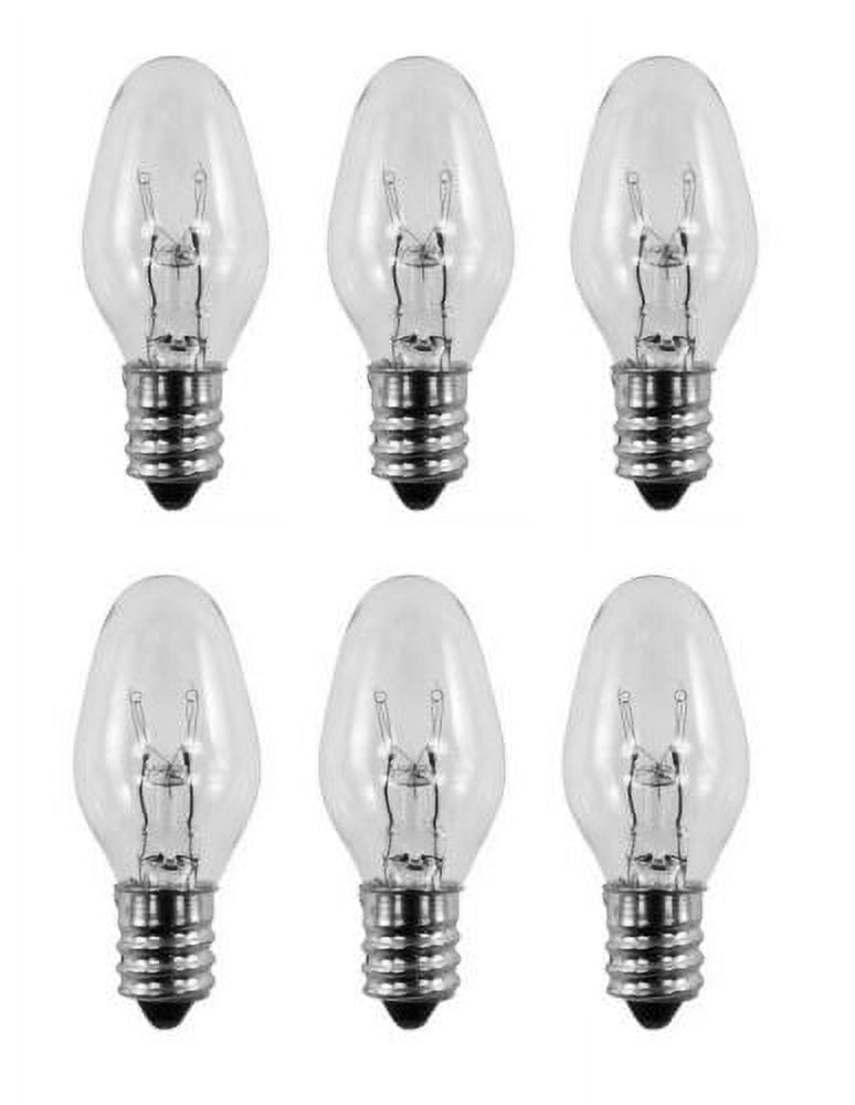 Universal 15W Light Bulbs, E12 Candelabra Base (6 Pack) - Walmart.com