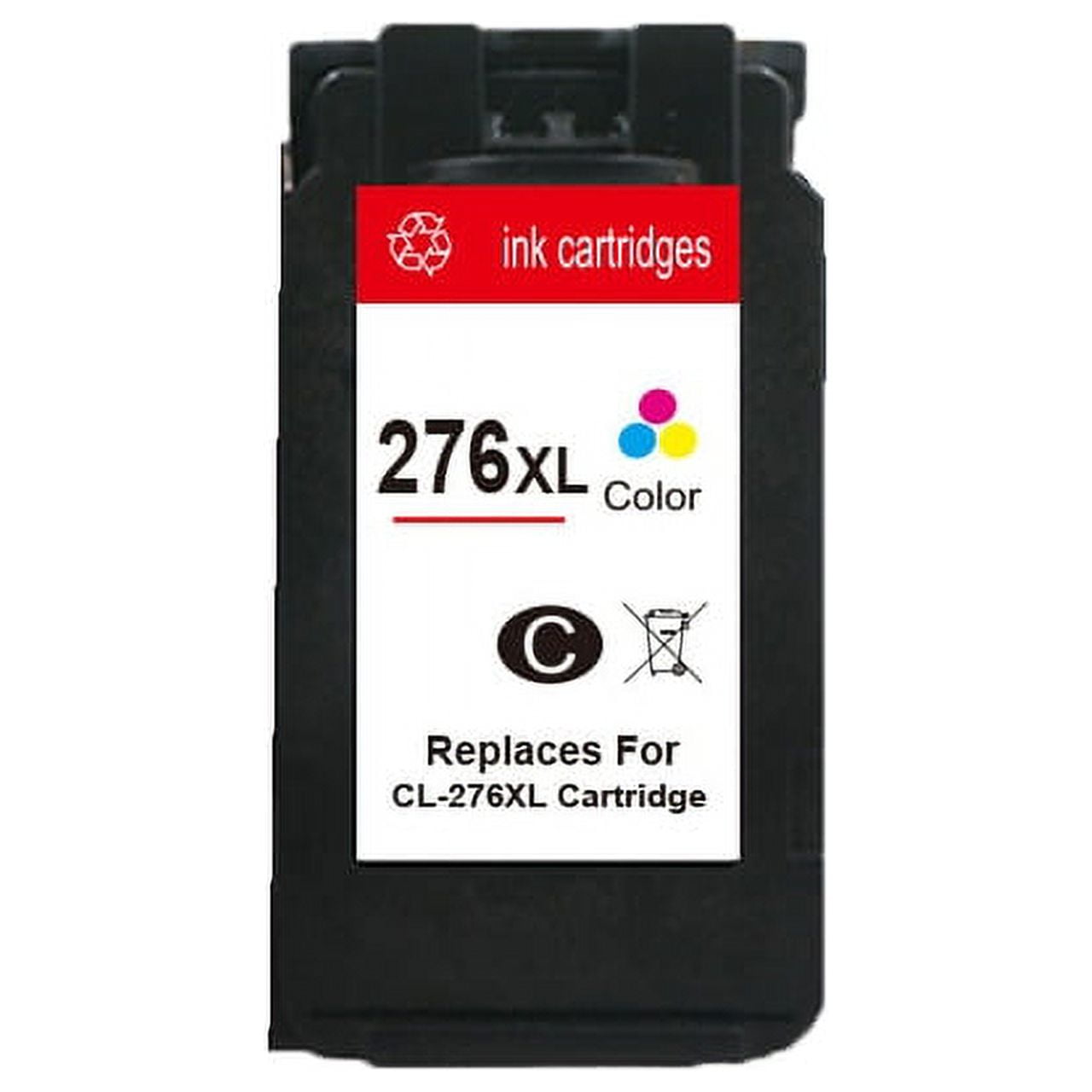 High Yield CL-276XL Color Ink Cartridge Replacement for Canon PIXMA ...