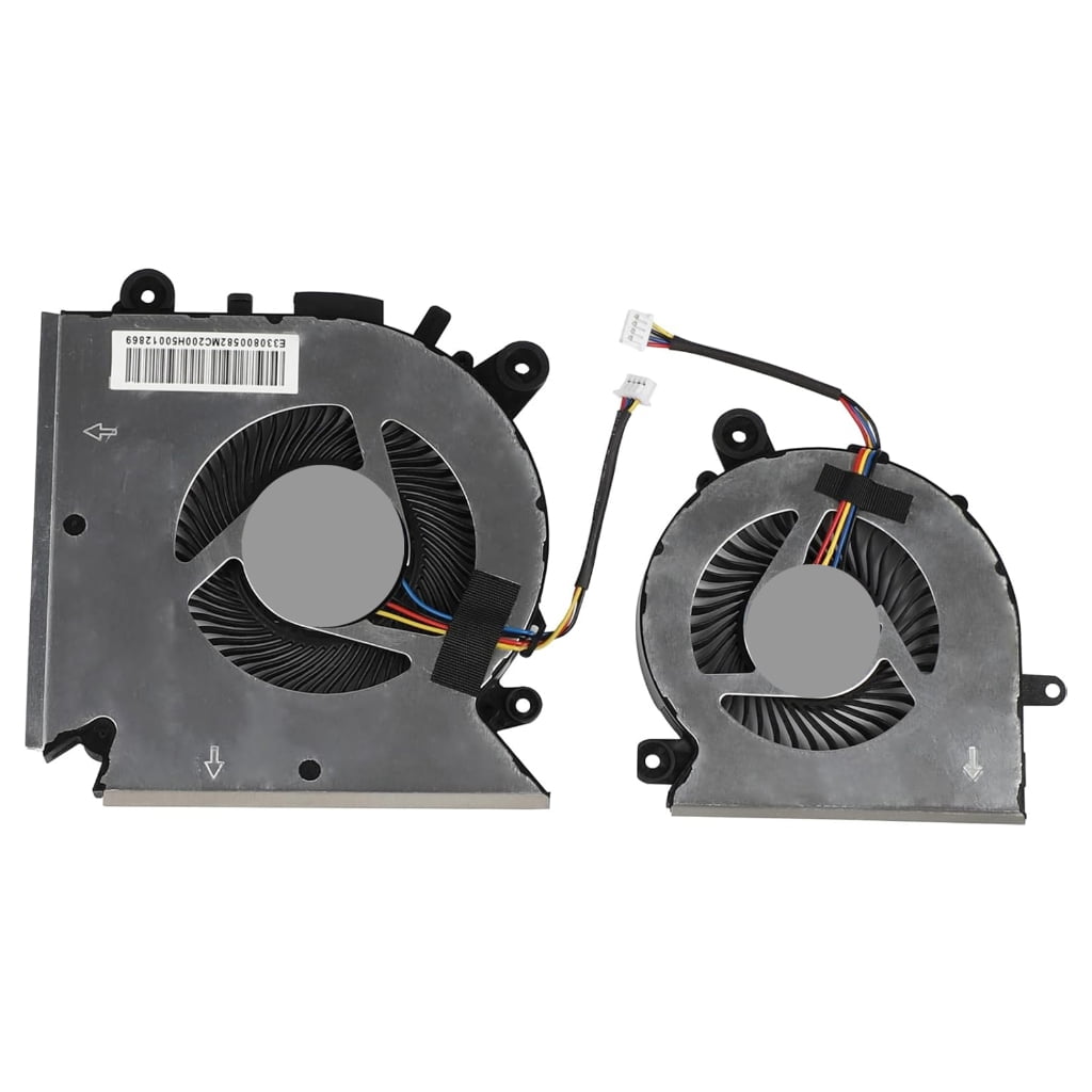Replacement CPU GPU Cooling Fan Notebook Coolers Metal Heat Dispersion ...