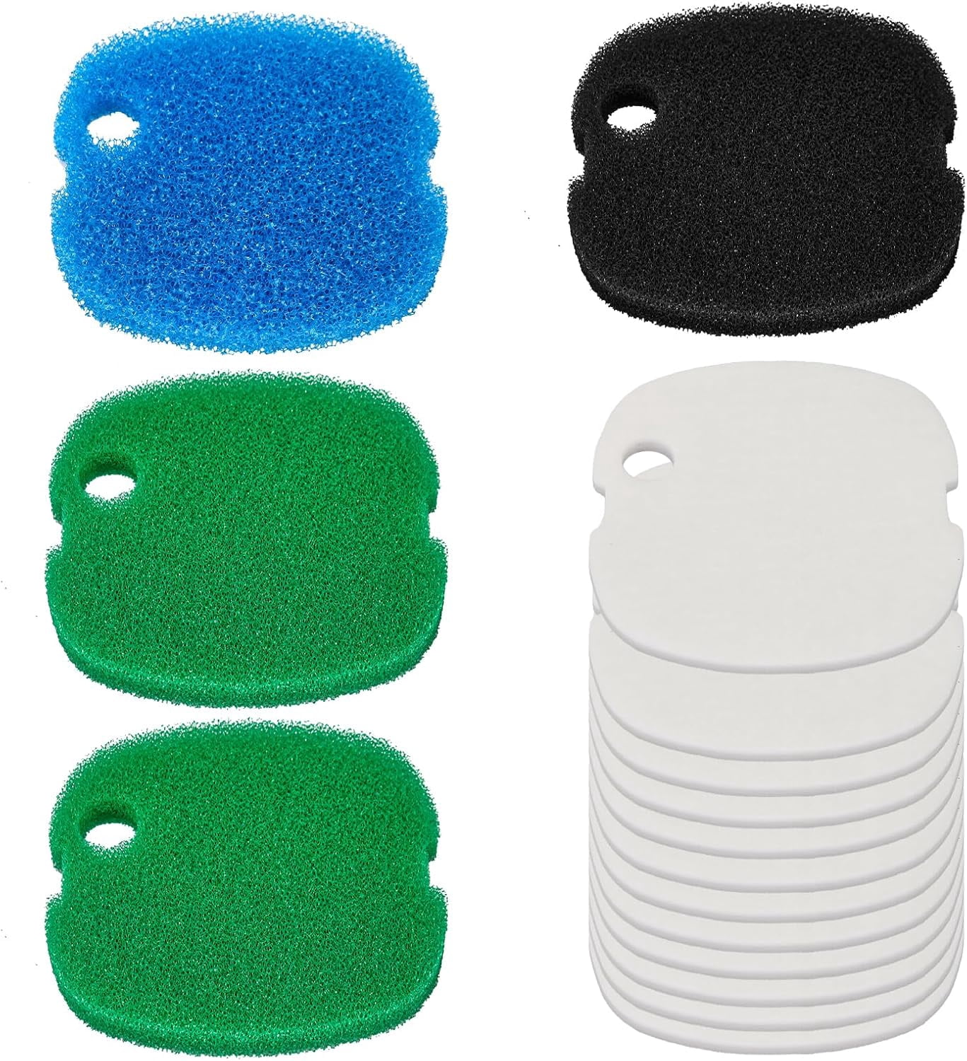Replacement Canister Filter Pads Compatible with SUNSUN HW-302 /505A ...