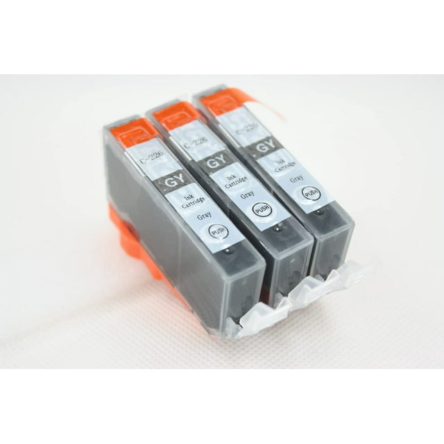 Replacement for Canon CLI-226 Gray CLI226 Gray Ink Cartridges Work for ...