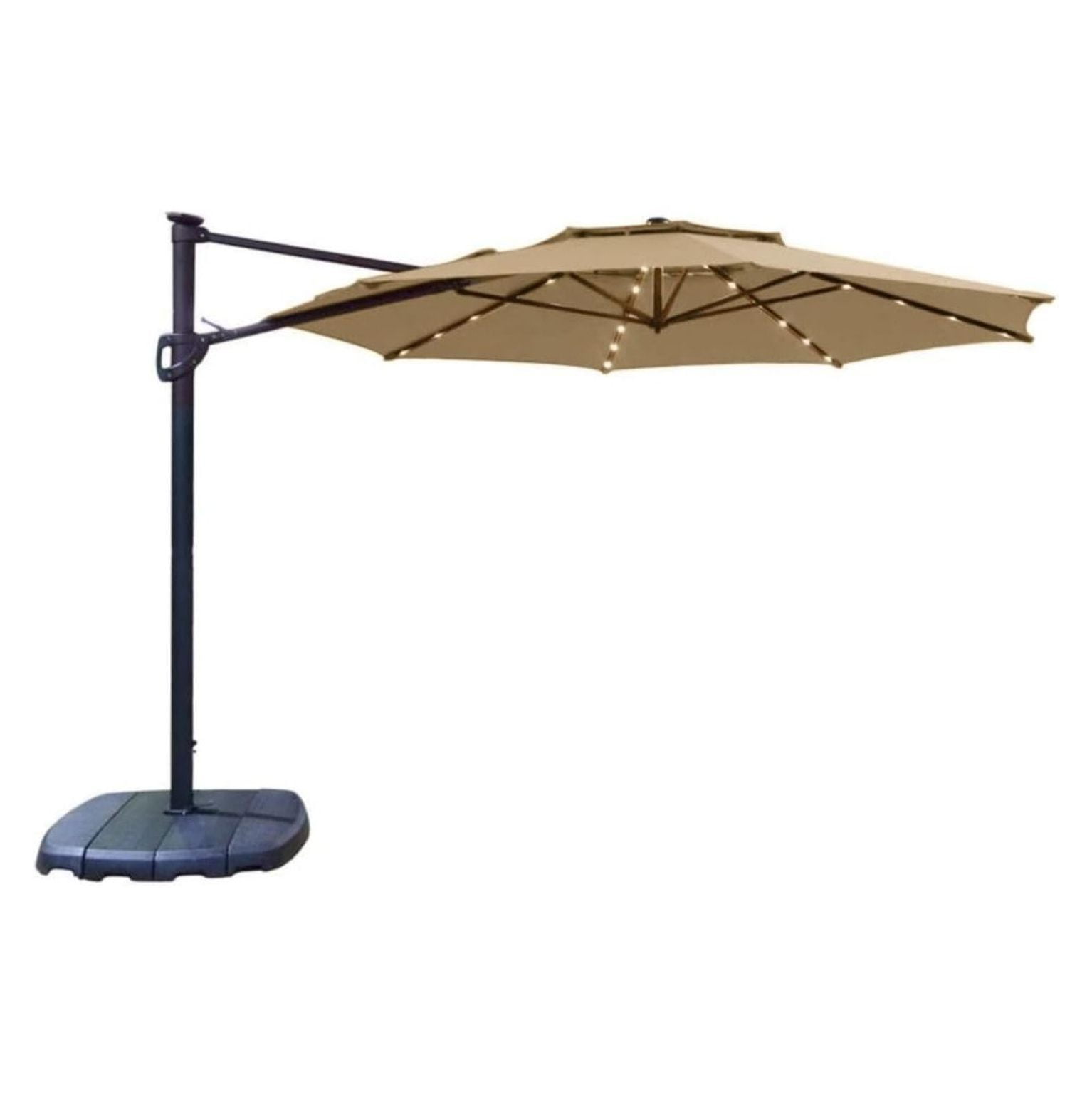 Replacement Canopy Top Cover for the Simply Shade 11ft LED Umbrella - Upgraded Fabric Riplock ...