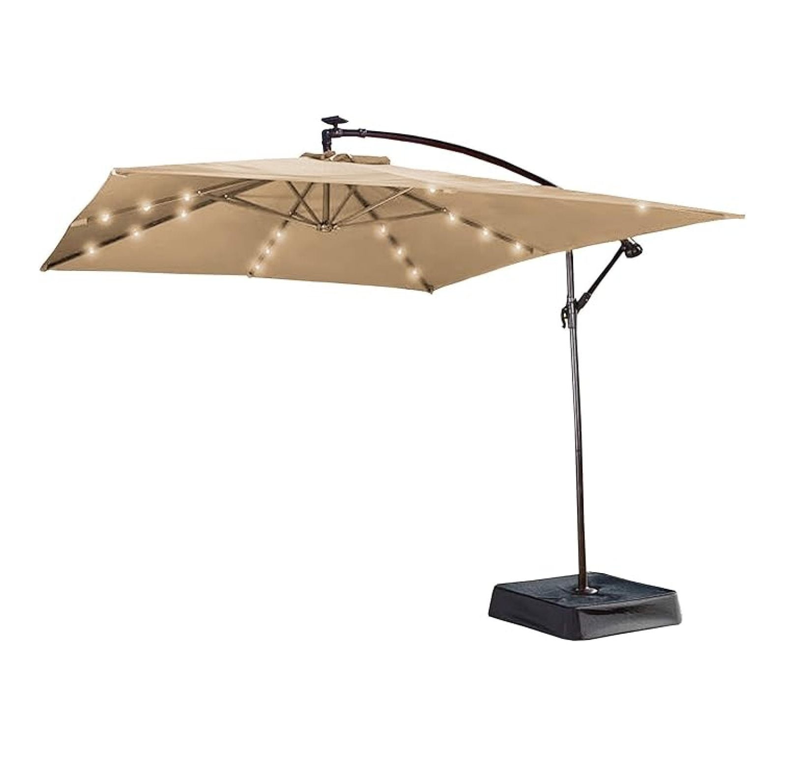 Replacement Canopy Top Cover for 11' x 8' Offset Solar Umbrella ...