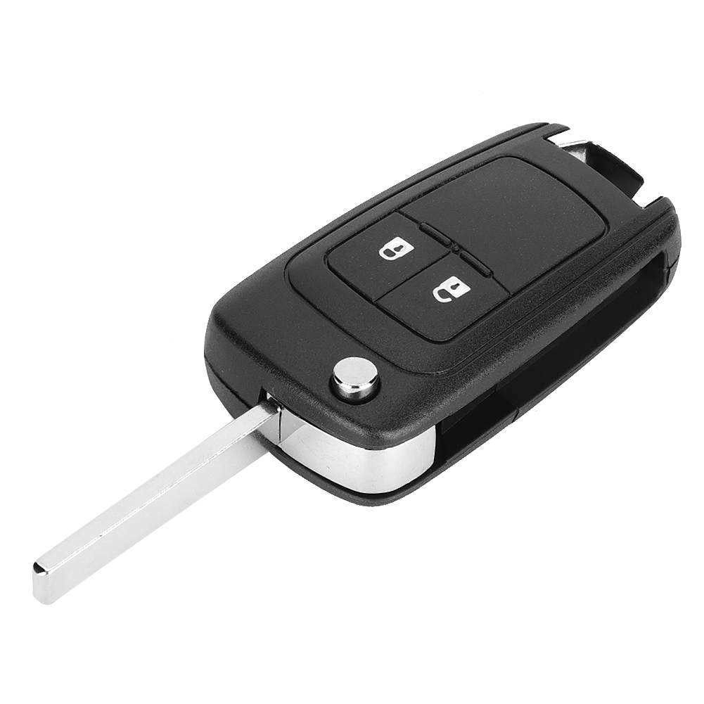 Replacement Car Key Fob Case, Flip Folding Remote Compatible With Opel ...