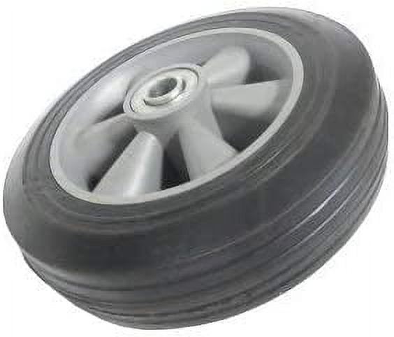 Replacement Cart Wheel, Solid 10" Rubber Tire - Walmart.com