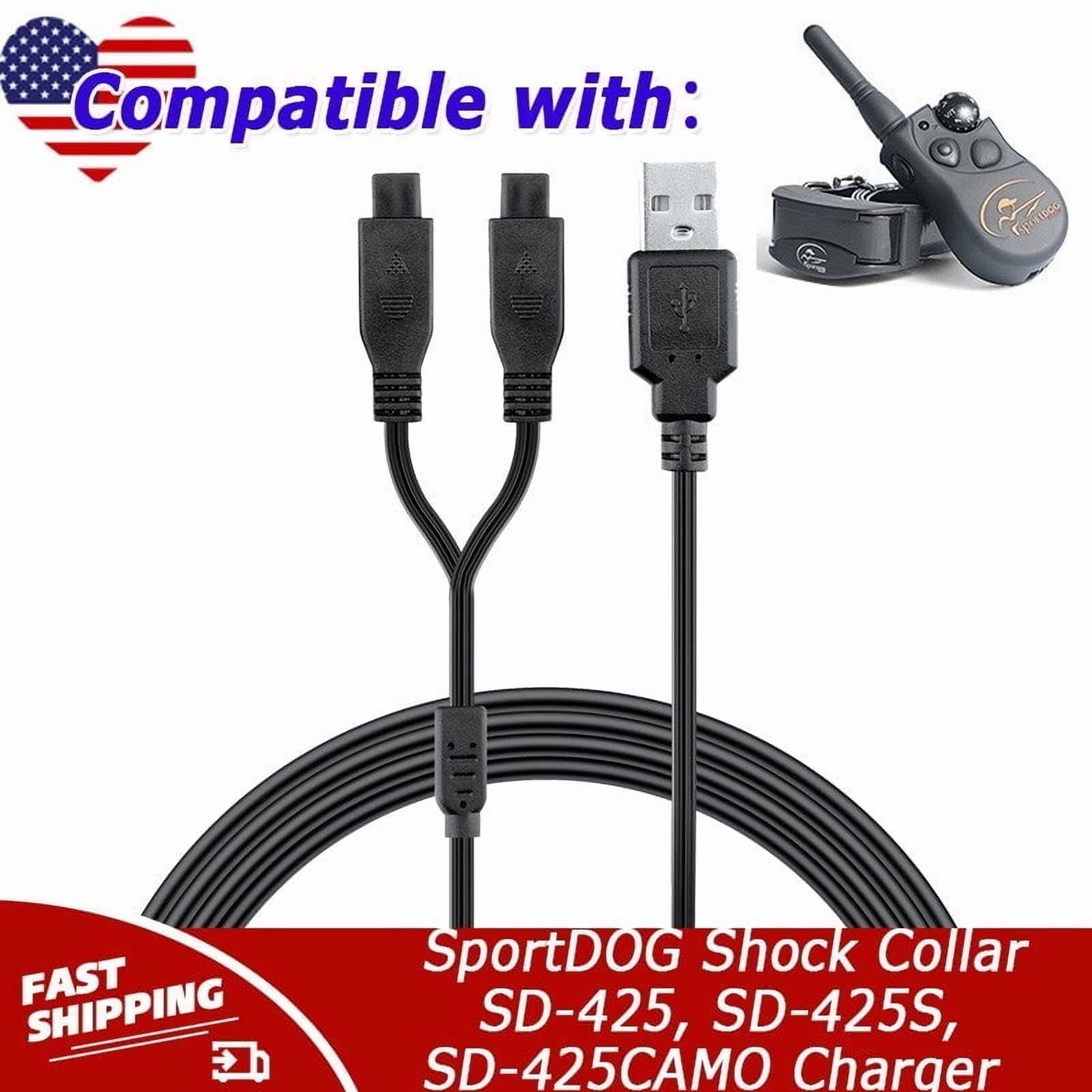 Replacement Charger Cable Compatible with SportDOG Shock Collar SD-425 ...