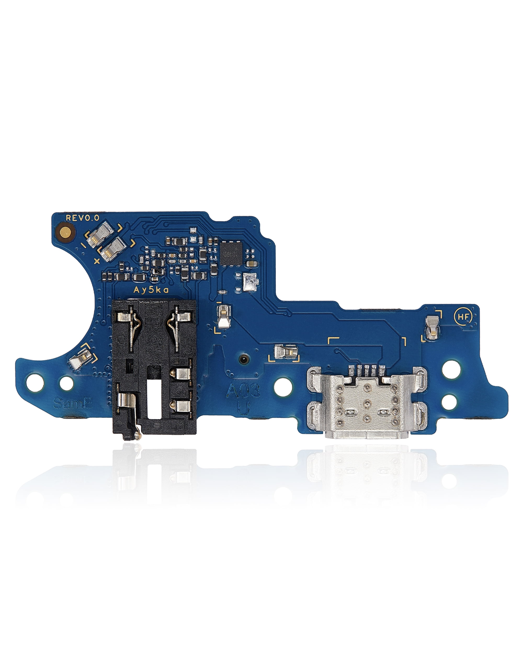 Replacement Charging Port Board With Headphone Jack Compatible For Samsung Galaxy A03 (A035 ...