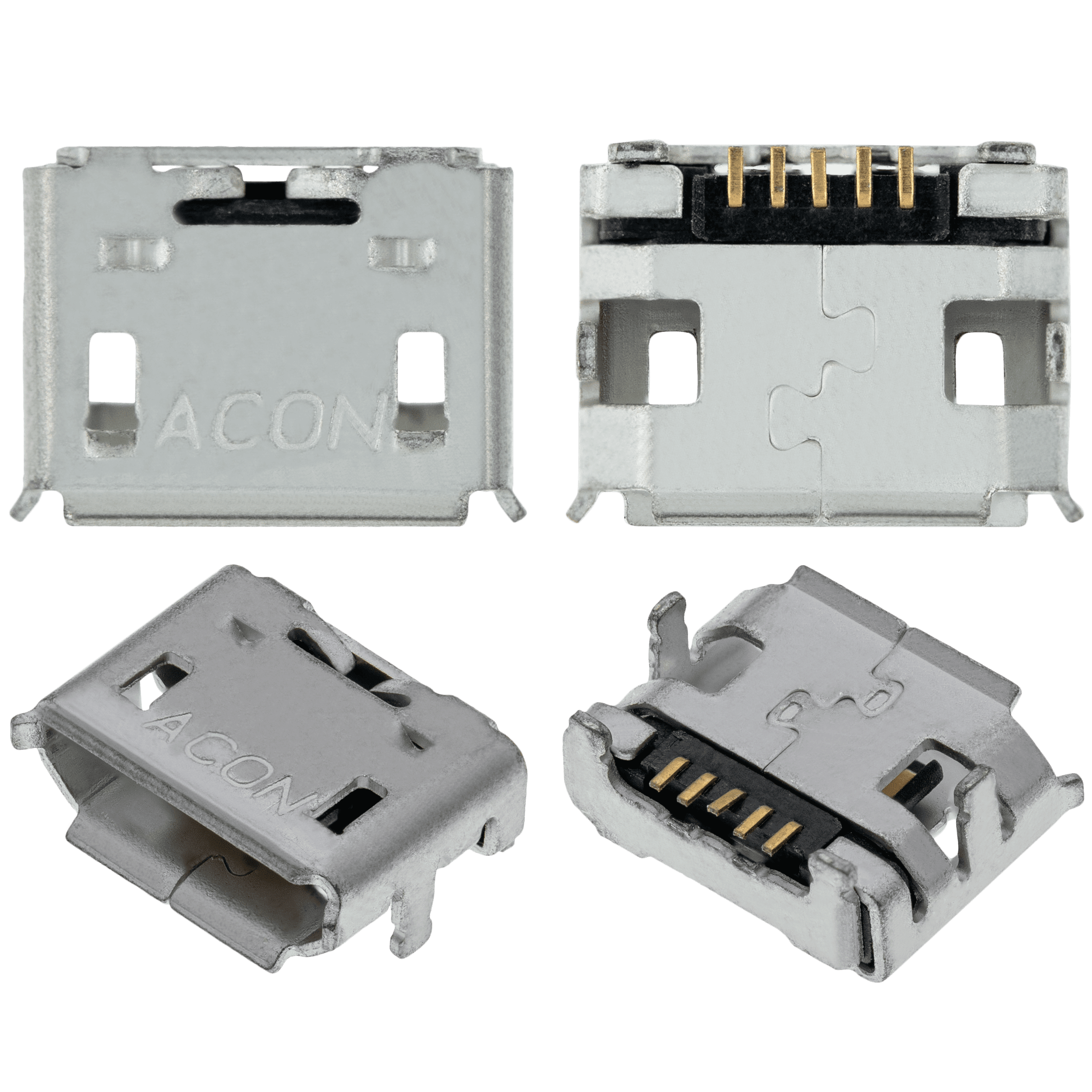 Replacement Charging port soldering required - 05 Pin - Micro B - 2 ...