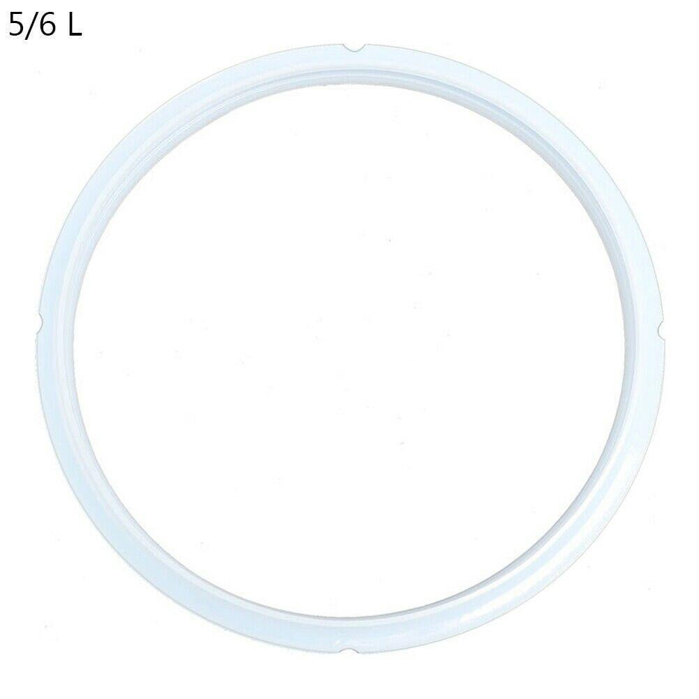 Replacement Clear Silicone Rubber Gasket Home Pressure Cooker Seal Ring ...
