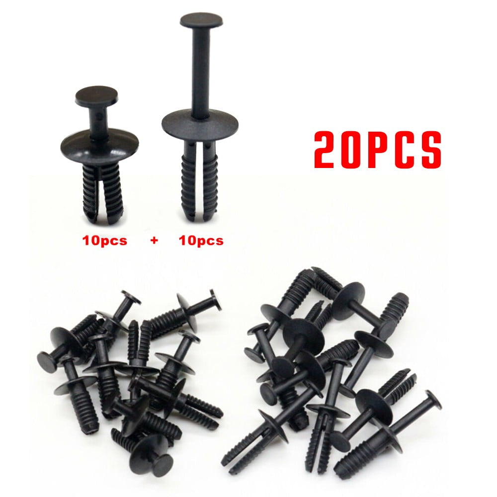 Replacement Clips Black For BMW E30 E39 E46 E53 E60 Parts Plastic ...