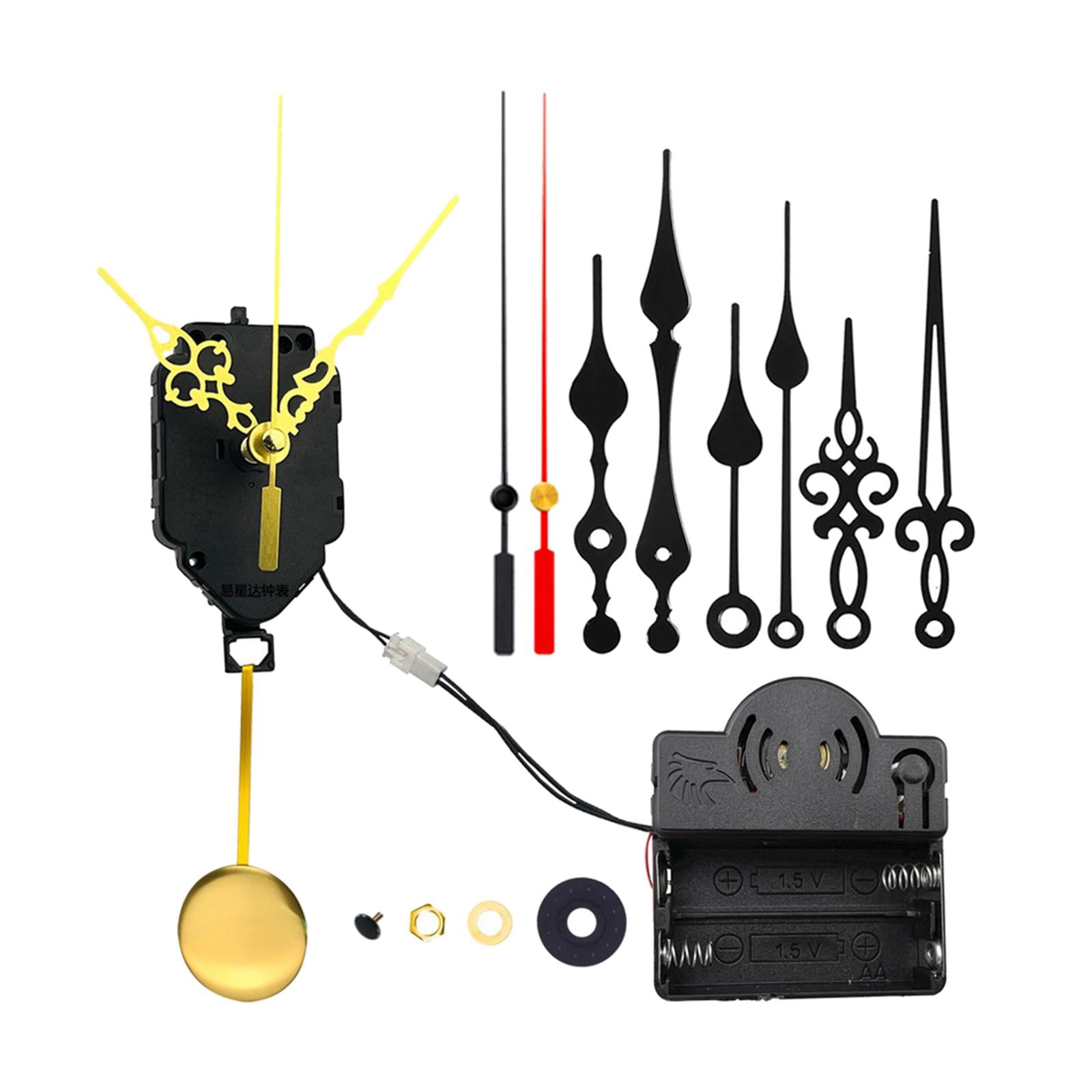 Replacement Clock Movement Mechanism 6/25 Dial Thickness Wall Clock ...