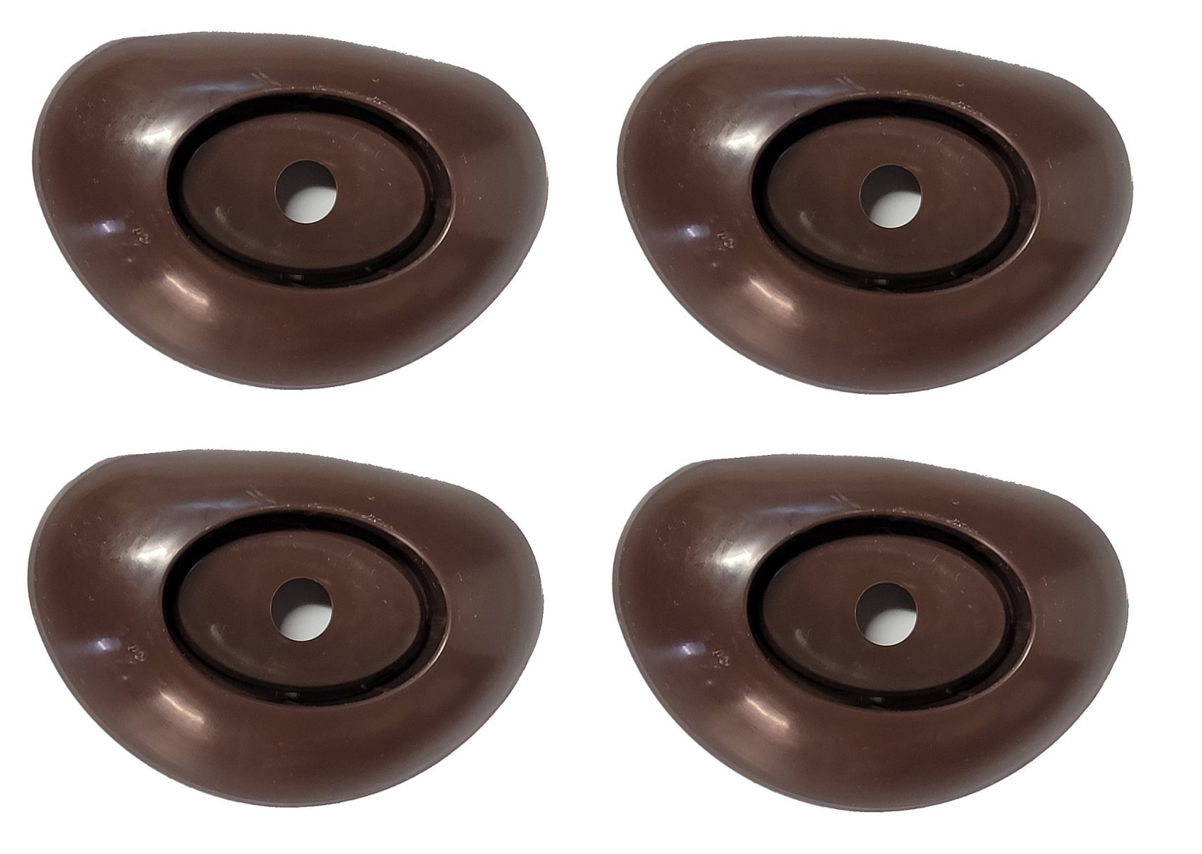 Coleman Power Steel Replacement 18ft x 48in Oval Footing (Leg Caps) 4 ...