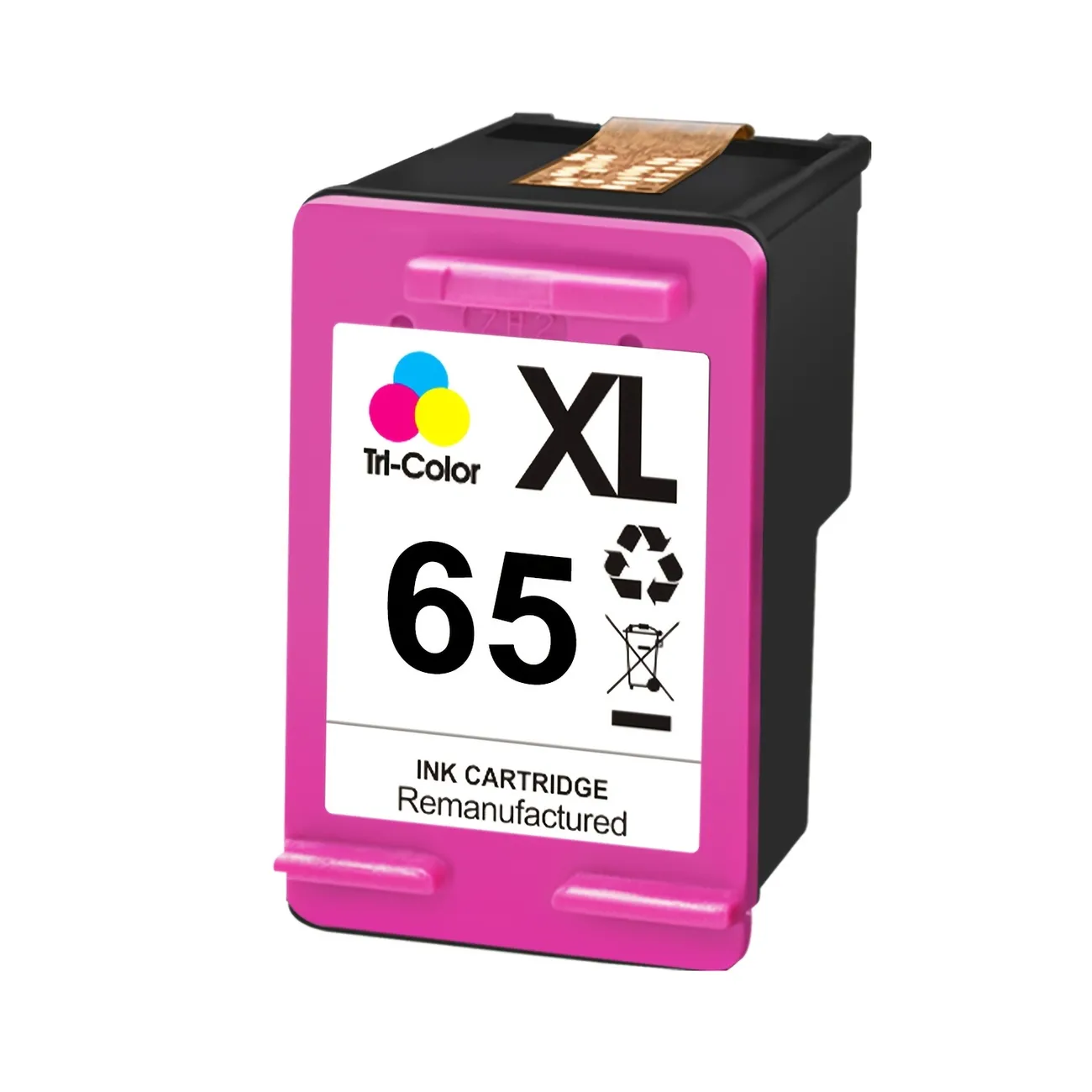 Generic Brand Replacement Color 65XL High Yield Ink Cartridge, HP ...