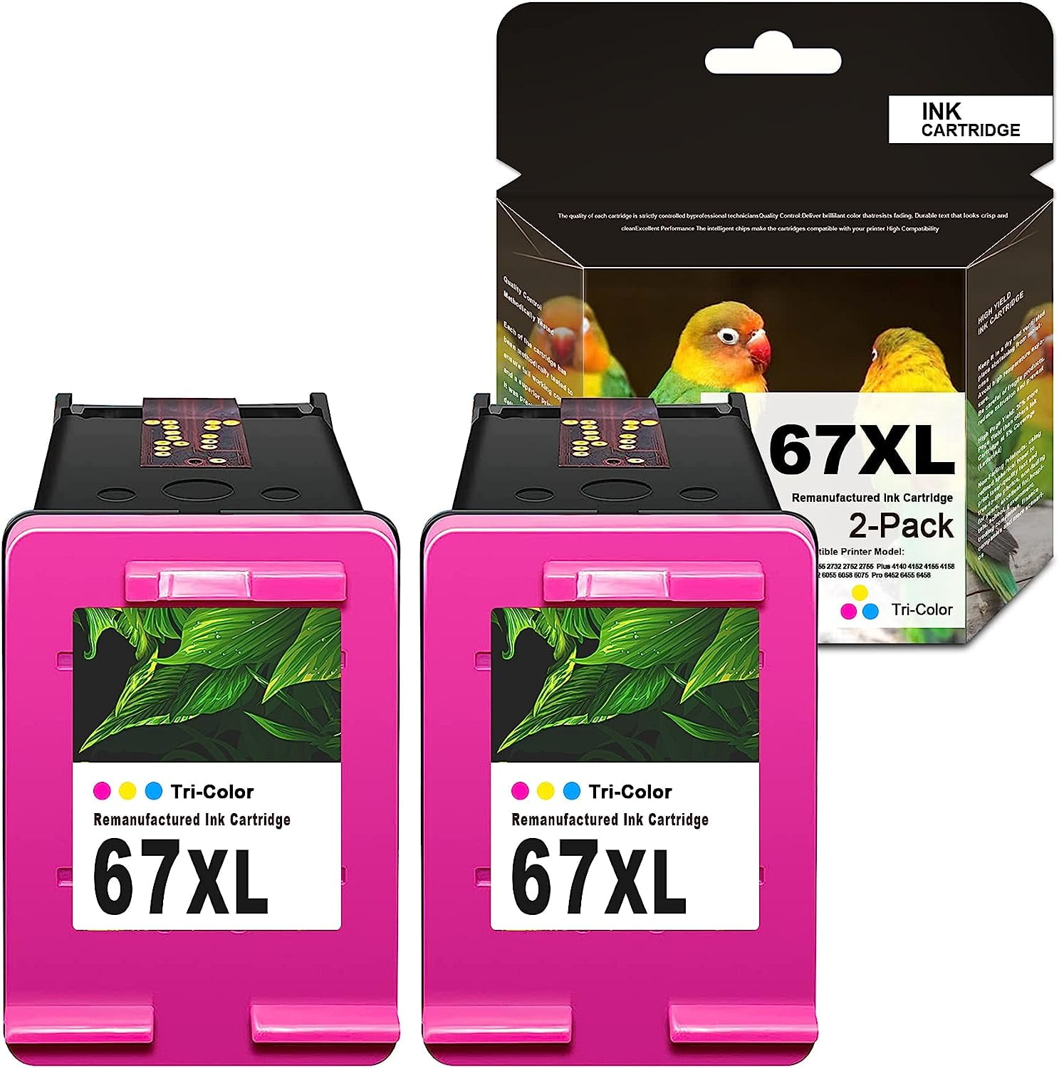 Replacement Color 67XL 67 XL High Yield Ink Cartridge compatible for ...