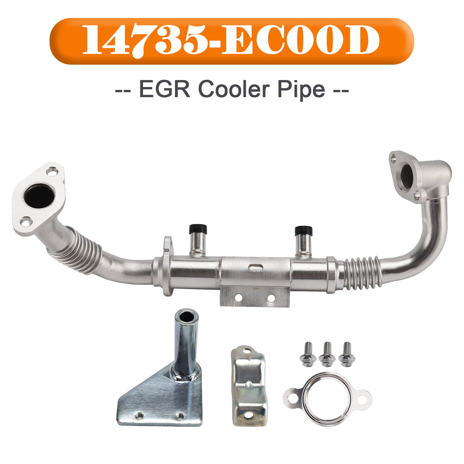 Replacement Cooler Pipe for Nissan Navara D40 Spain Thai YD25DDTI YD25 ...