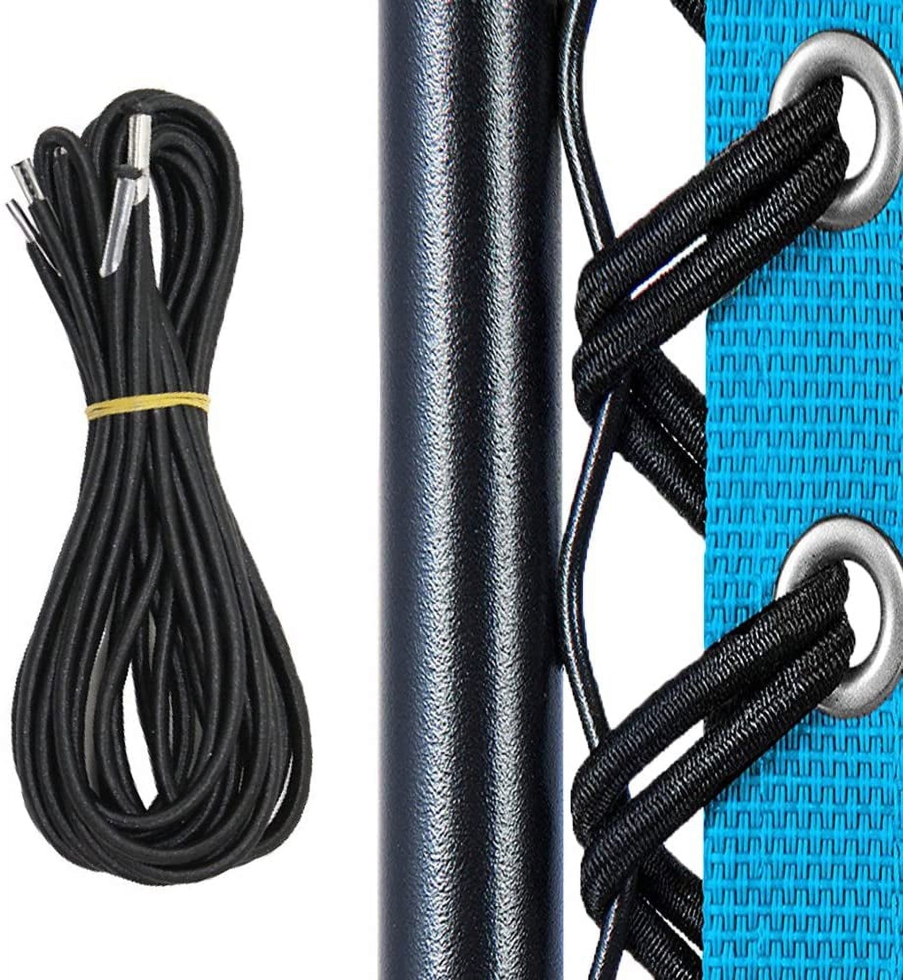 QYXJXY Replacement Cord for Lounge Chairs, 4 Pack Black Elastic Repair ...
