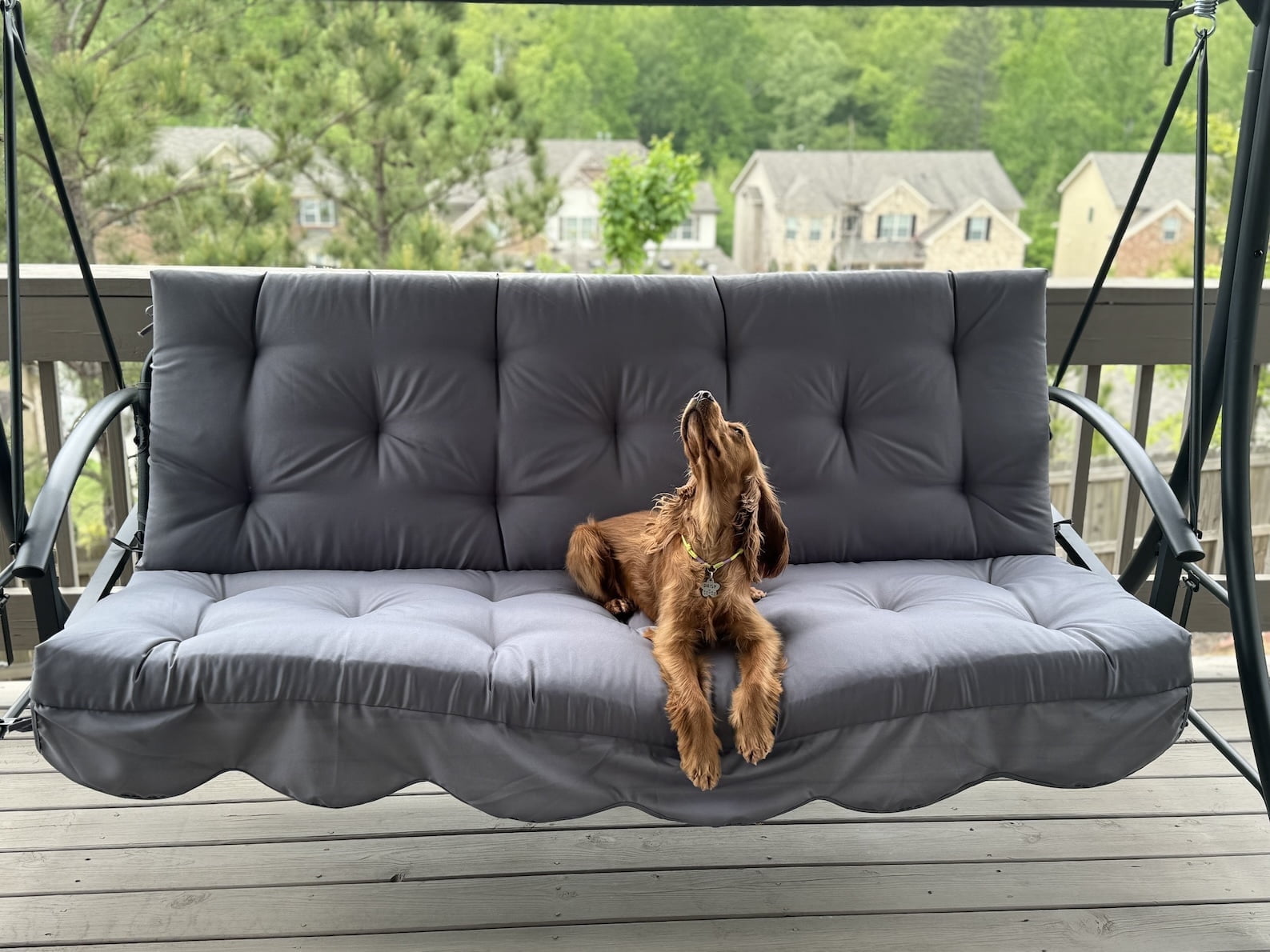 Replacement Cushion For Garden Swing Bench Hammock Seat Backrest ...
