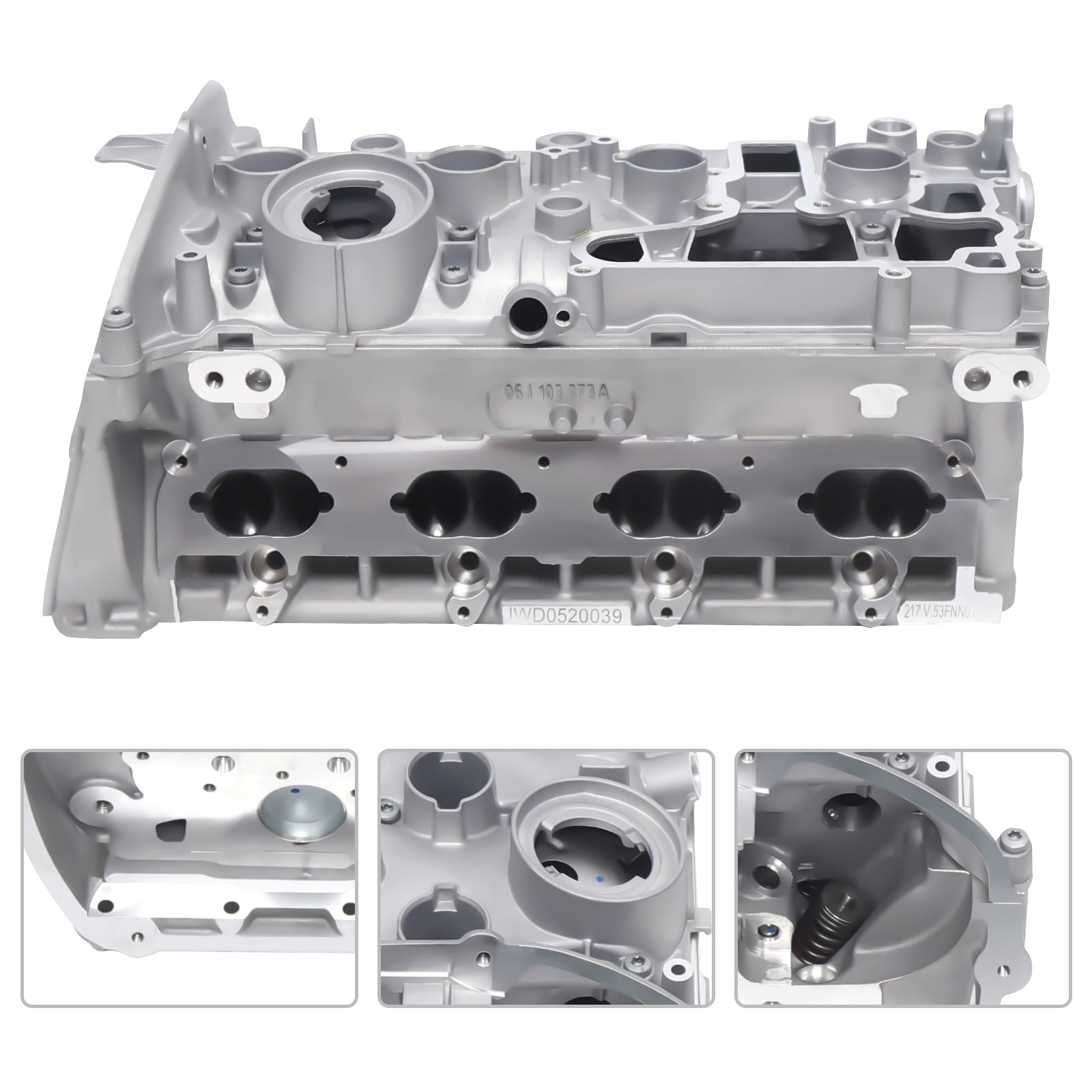 Replacement Cylinder Head for Engines, Aluminum Material, Fits ...