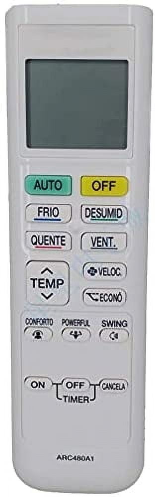 Replacement DAIKIN Air Conditioner Remote Control ARC480A15 ARC480A16 ...