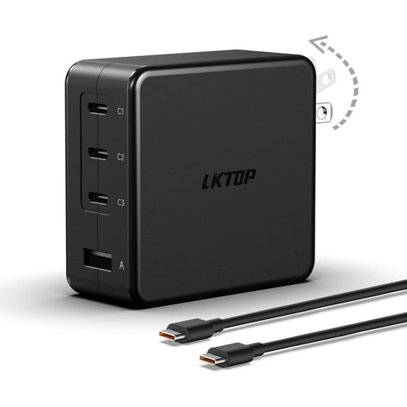 Replacement DJI 100W USB-C/A Power Adapter, Fast Battery Charger for ...