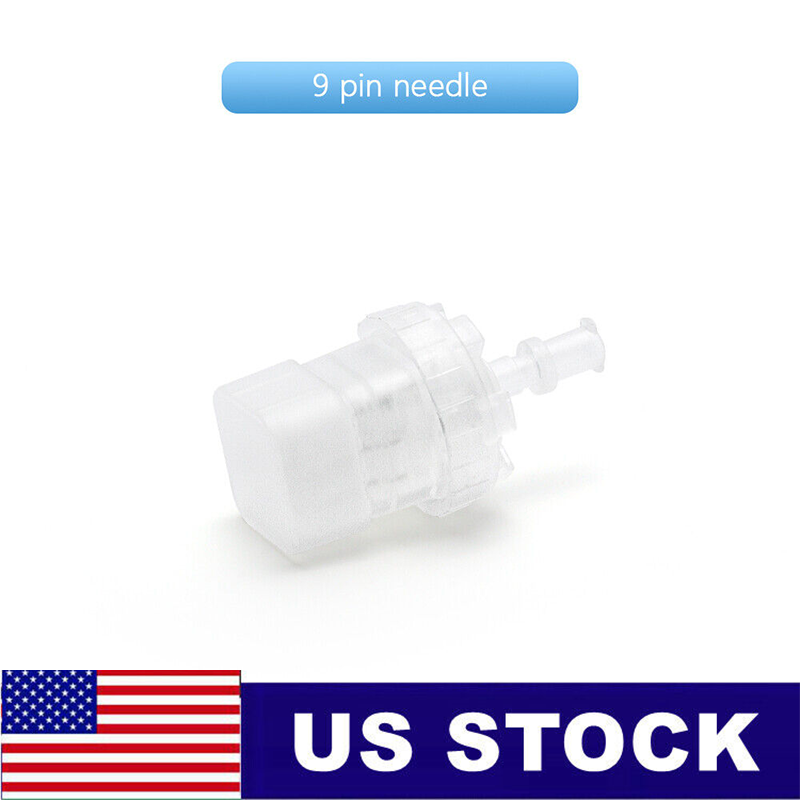 Replacement Disposable 9 Pin Tips For Water EZ Vacuum Beauty Machine ...