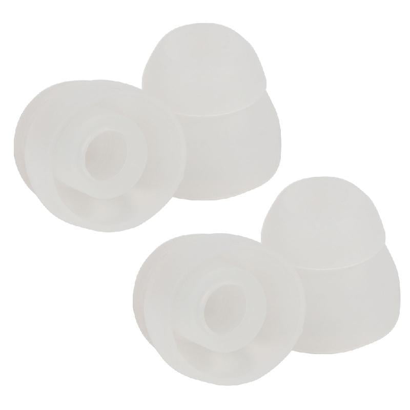 Replacement Double Flange Ear Tips Earbuds Silicone Pads For In Ear ...