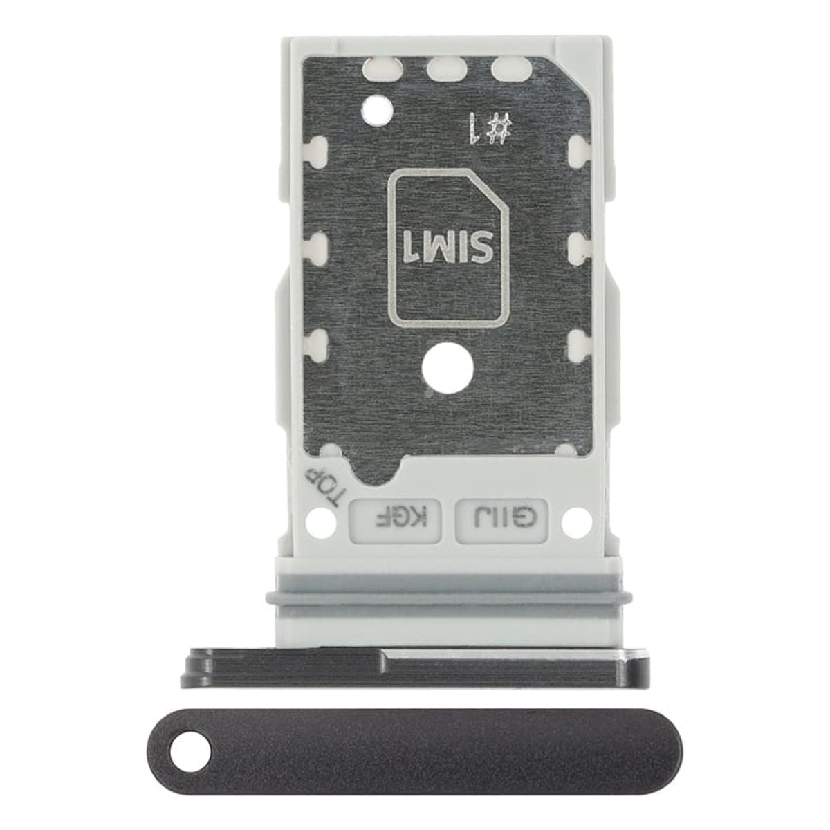 Black Replacement Part: Dual Sim Card Tray for Galaxy S21 FE 5G ...