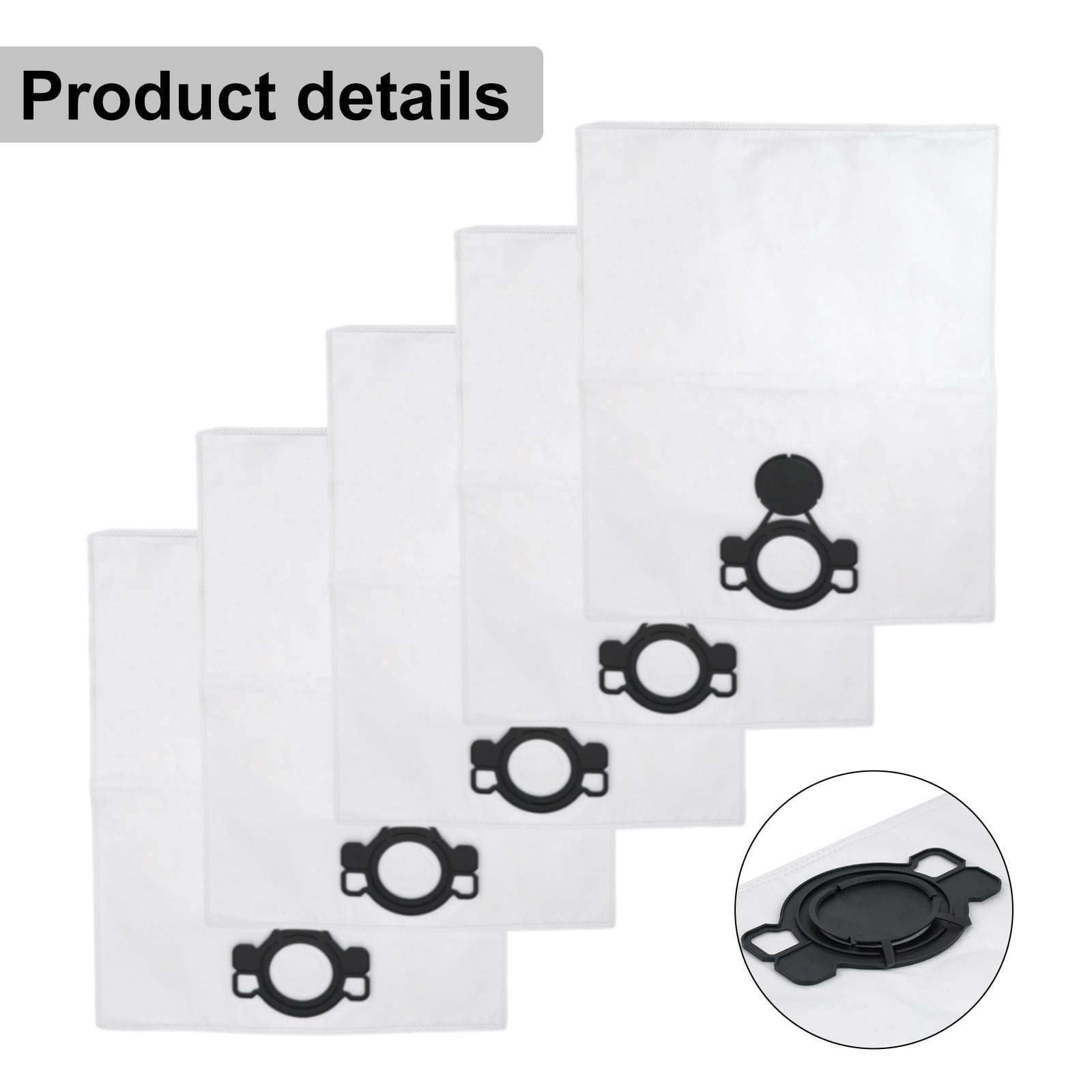 Replacement Dust Bags for W107418353 W107418351 VC4210L Wet Dry Vacuum ...