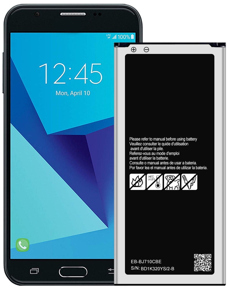 Samsung EB-BJ710CBE Replacement Battery for Galaxy J7 Sky Pro, J7 Prime ...