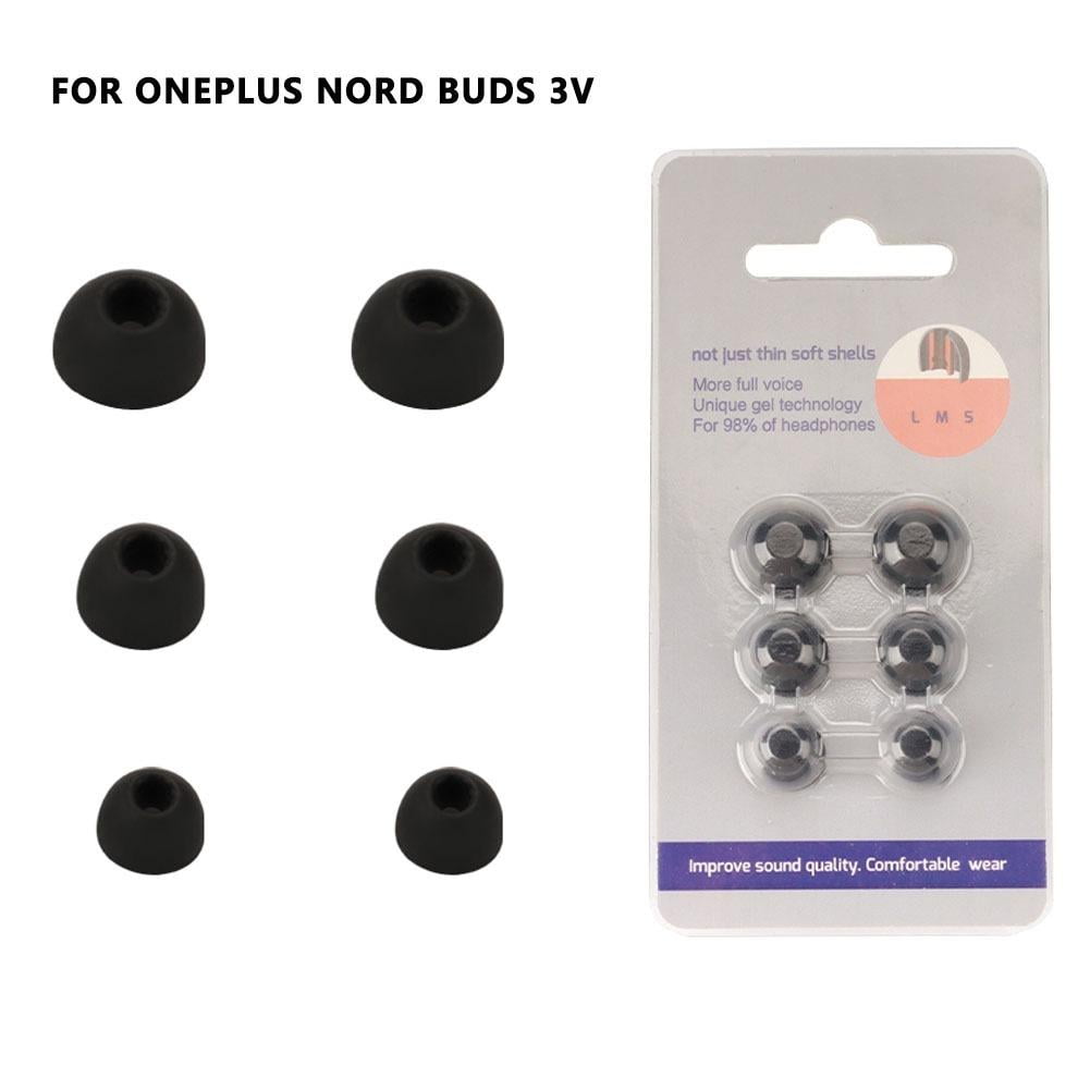 Replacement Ear Tips Nord Buds 3r/3v Soft Silicone Earbuds Caps in S/M ...