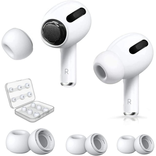AirPods Pro Replacement Ear Tips with Noise Reduction, Silicone Buds ...