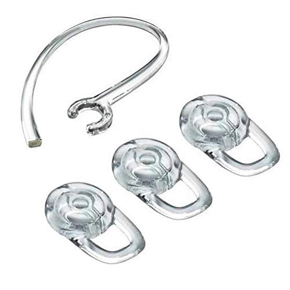 Replacement Earbuds 3 Piece Medium Ear Gels Tips w/Clear Ear Hook for ...