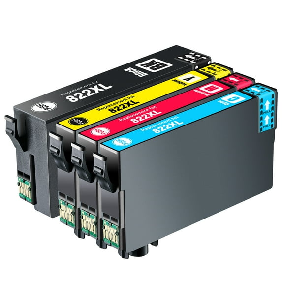 Replacement for Epson 822XL Ink Cartridges Combo Pack Replacement for ...