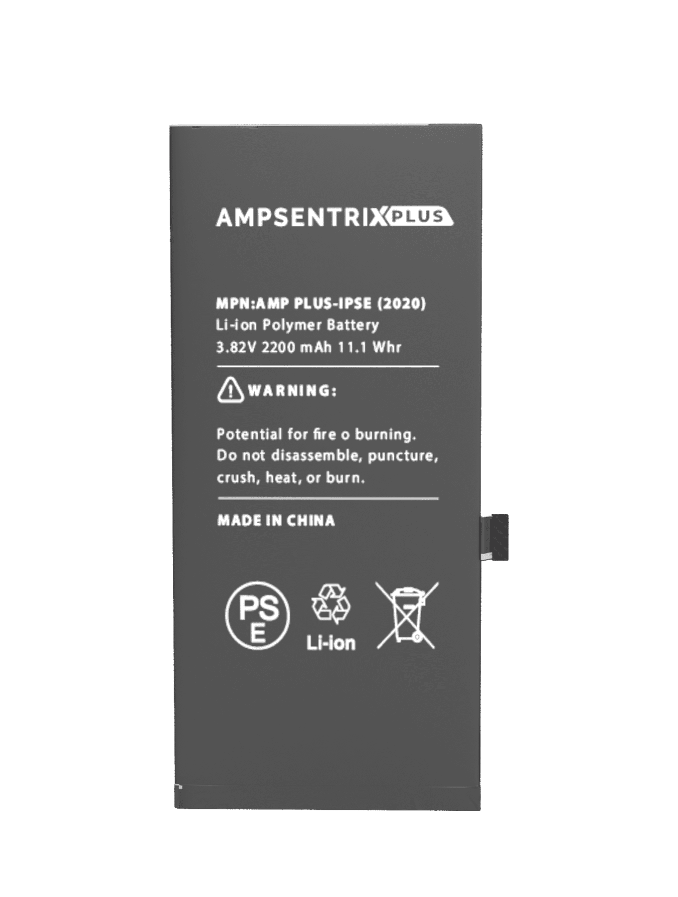 Replacement Extended Capacity Replacement Battery Compatible For iPhone ...