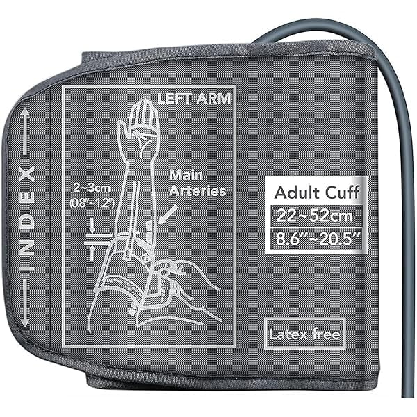 Replacement Extra Large Cuff for Omron BP Monitors 22-52CM Big Arm ...