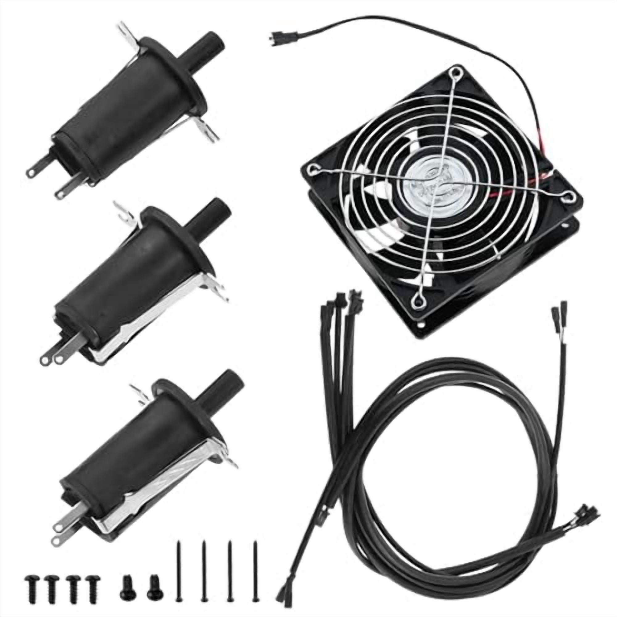 Replacement Fan and Lid/Door Switch Kit Compatible with Masterbuilt ...