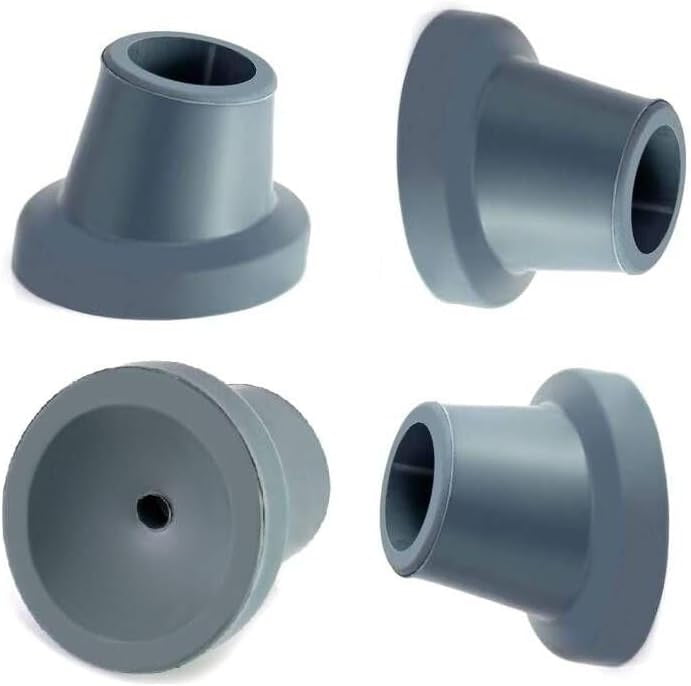 Replacement Feet for Shower Chair Bath Seat,4 Pack 1" Slope Rubber Tips ...