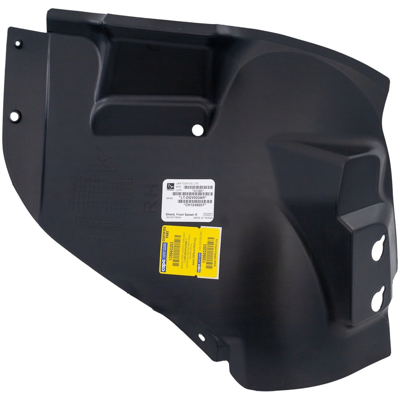 Replacement Fender Liner Front Right Side for RAM 1500 2019-2024 ...