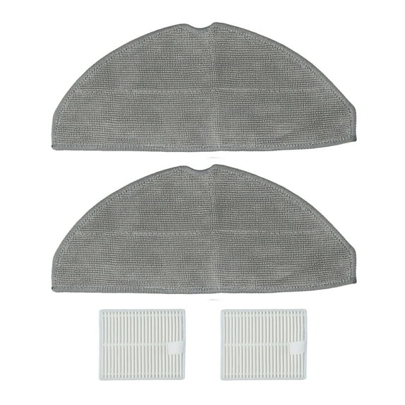 Replacement Filter And Mop Cloth Pads Set For Conga 7490 For Xtreme And ...