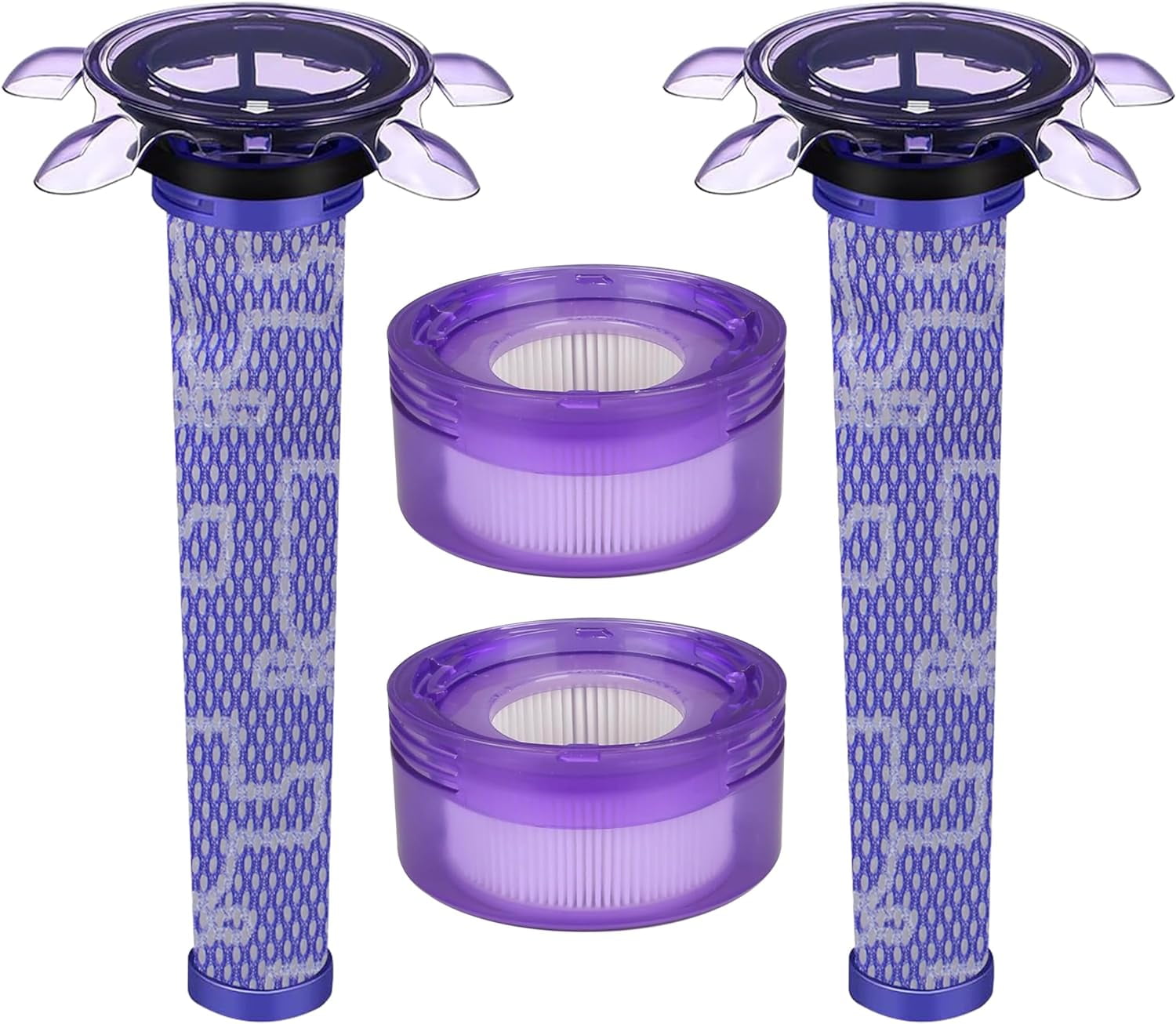 Replacement Filter Kit for Upgraded Dyson V8 Focus, V8 Animal Extra ...