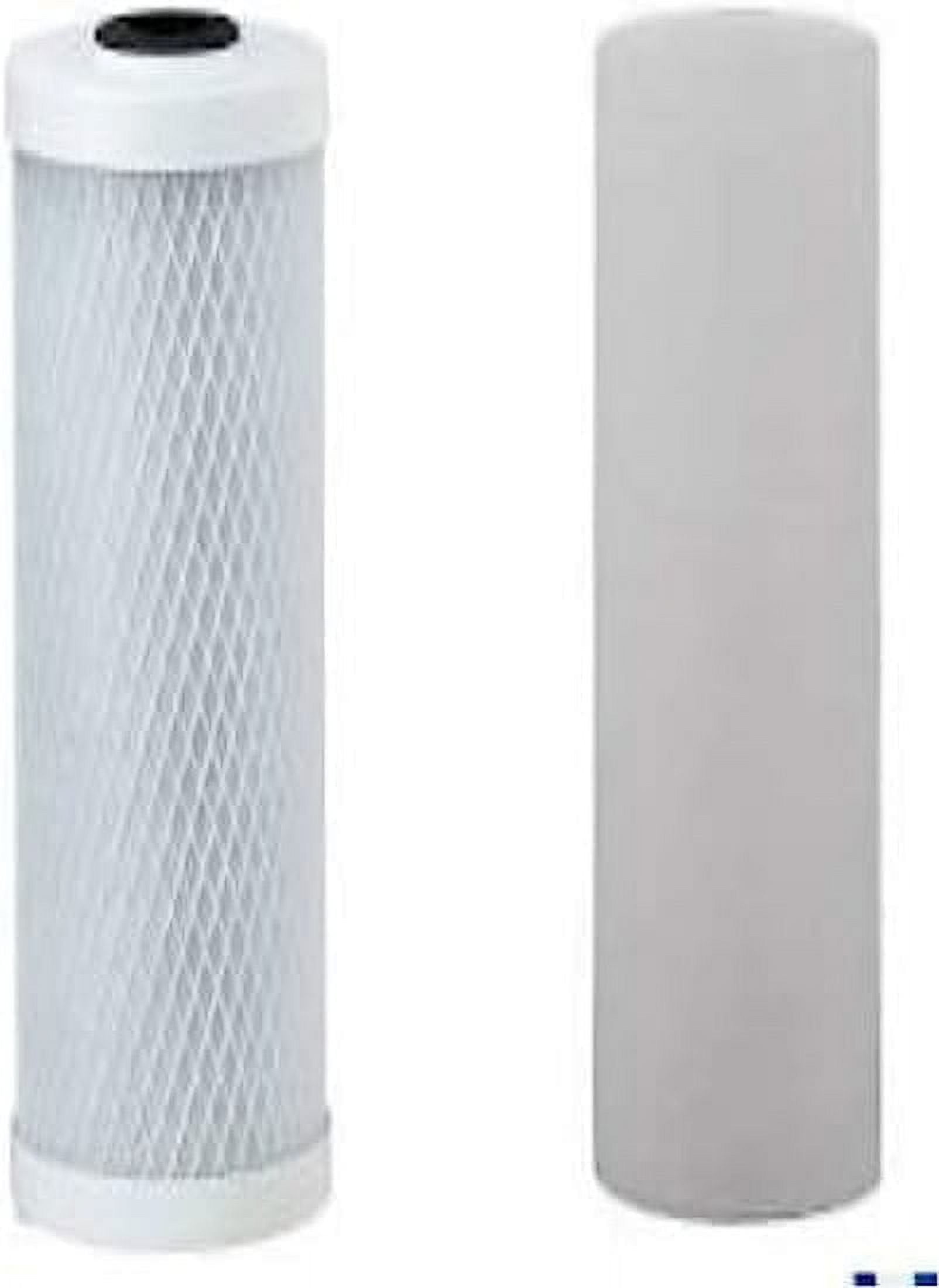 Replacement Filter Kit for Watts WP-2 LCV RO System-Carbon Block & PP ...