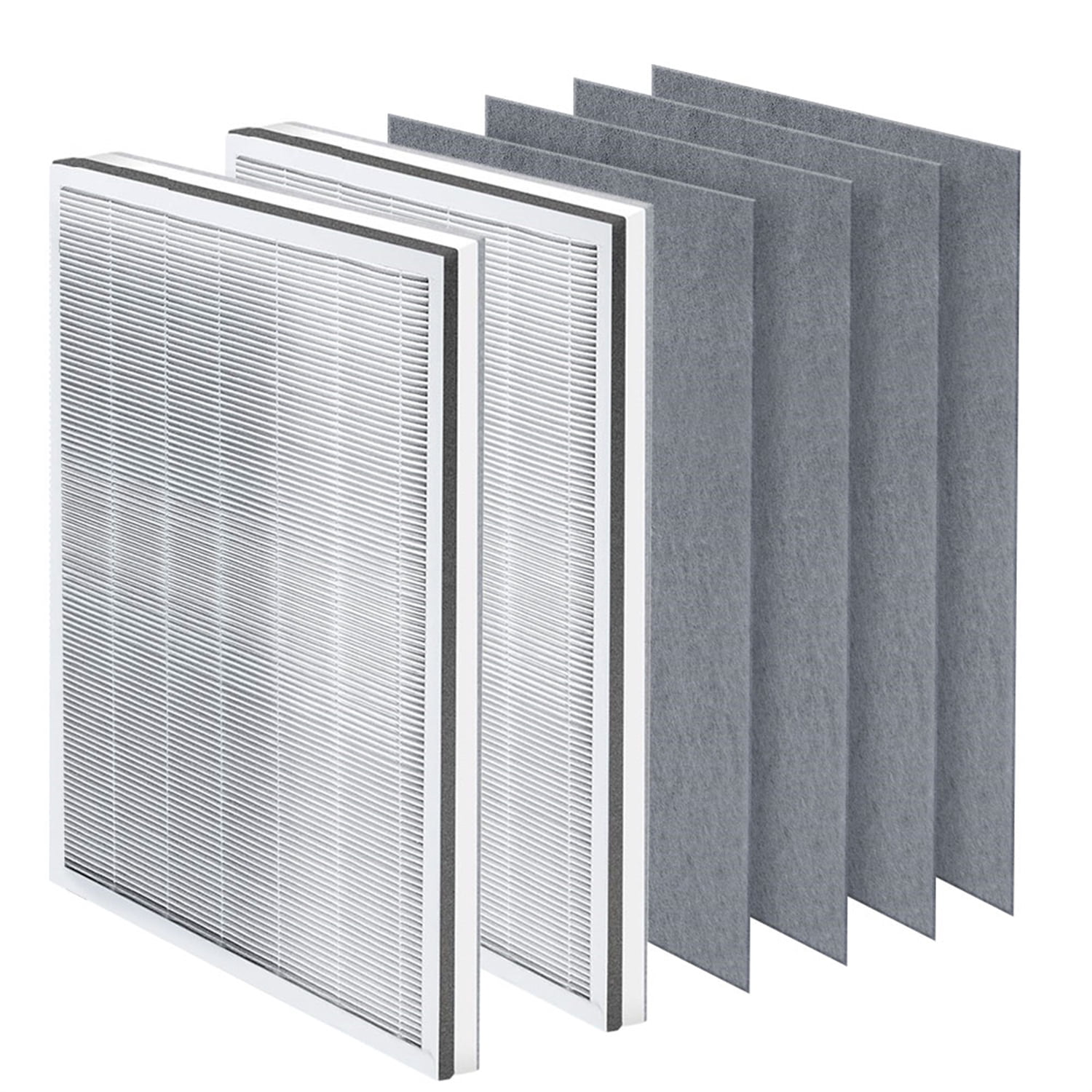 Levoit Vital 100 Replacement Filter, 3-in-1 True HEPA, 2 Hepa + 4 ...