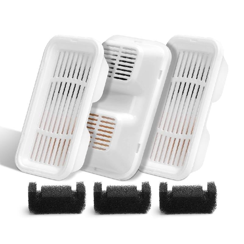 Replacement Filters and Sponges for Automatic Pet Water Fountain Water ...