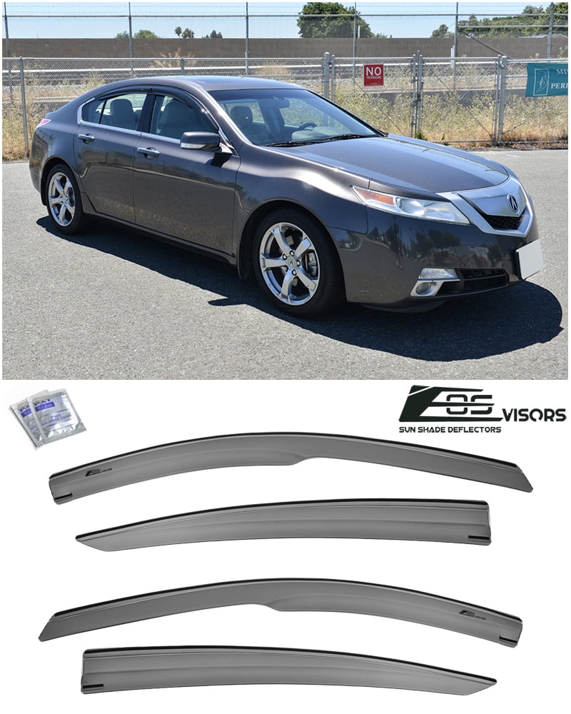 Replacement For 2009-2014 Acura TL | EOS Visors JDM Mugen Tape-On Style ...