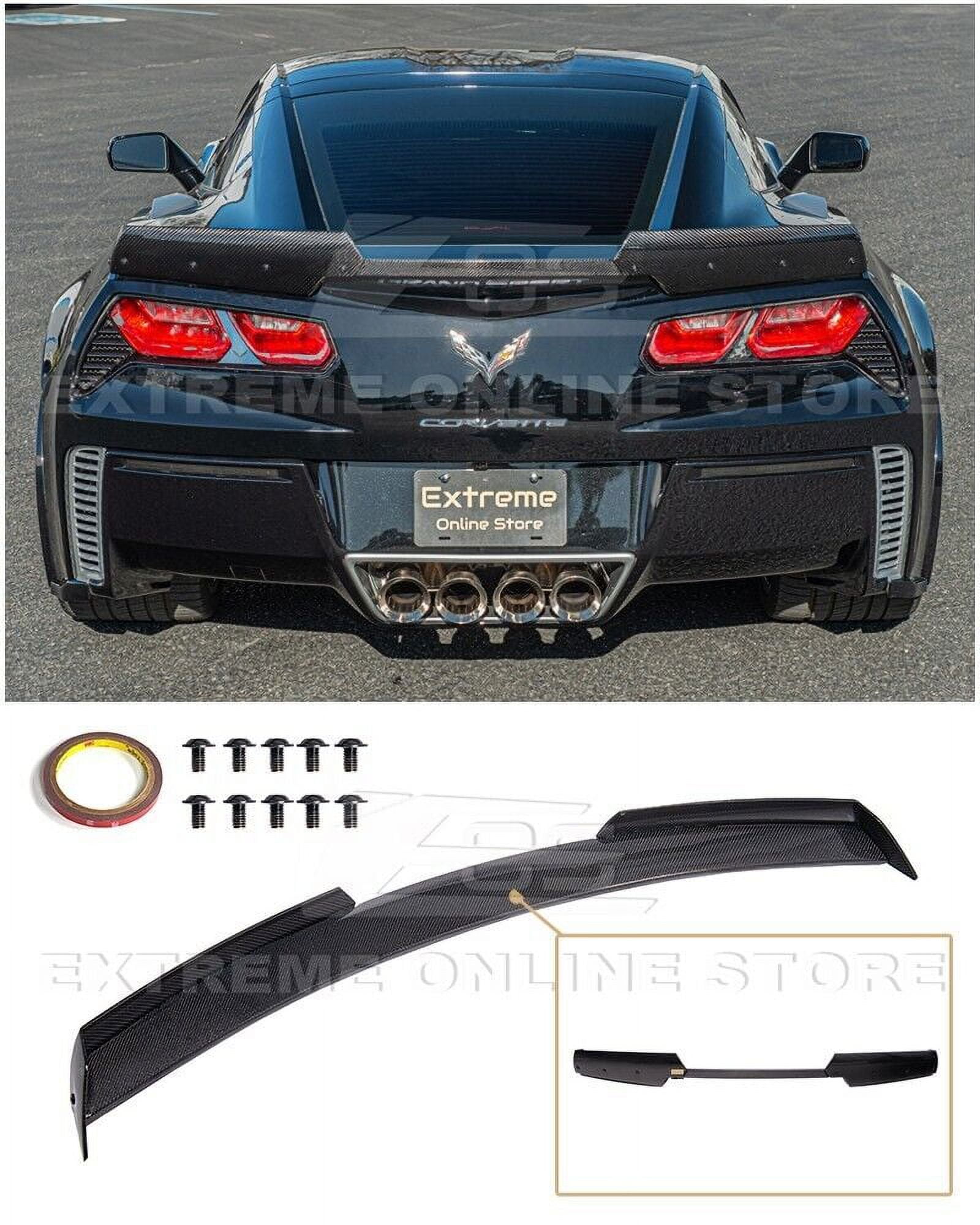 Chevrolet Corvette C7 2014-2019 Carbon Fiber Rear Trunk Lid Wing ...